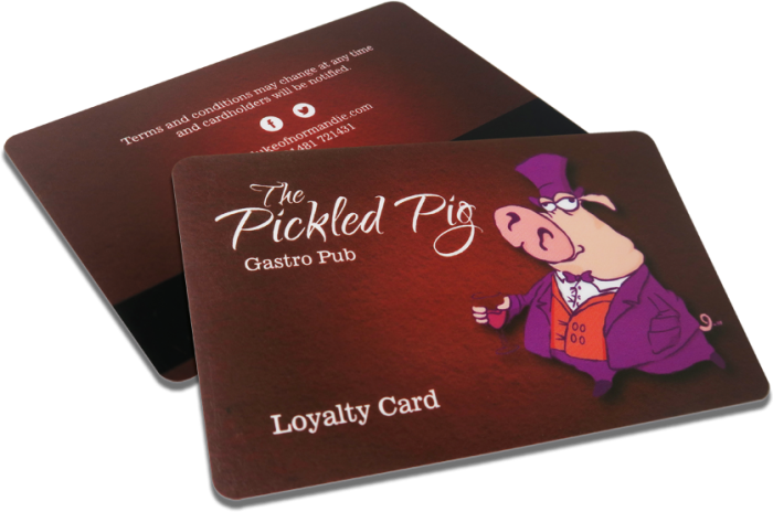Loyalty Card - Duke of Normandie Hotel